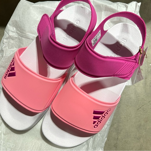 adidas | Shoes | Adidas Adilette Velcro Comfort Sandals | Poshmark